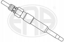 Świeca samochodowa Era Wentylator Chłodnicy Vw Polo Lupo Seat Arosa ...