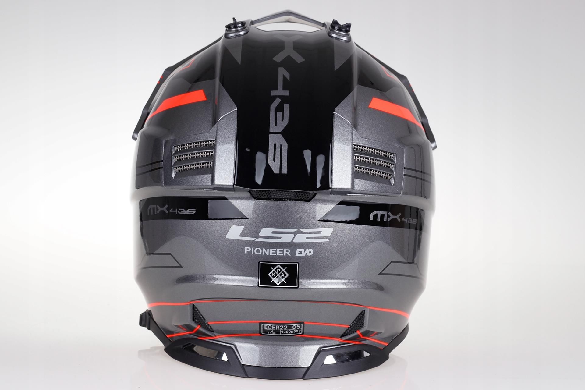 Kask motocyklowy Ls2 Mx700 Subverter Evo Gammax Blue Cross Atv - Opinie ...