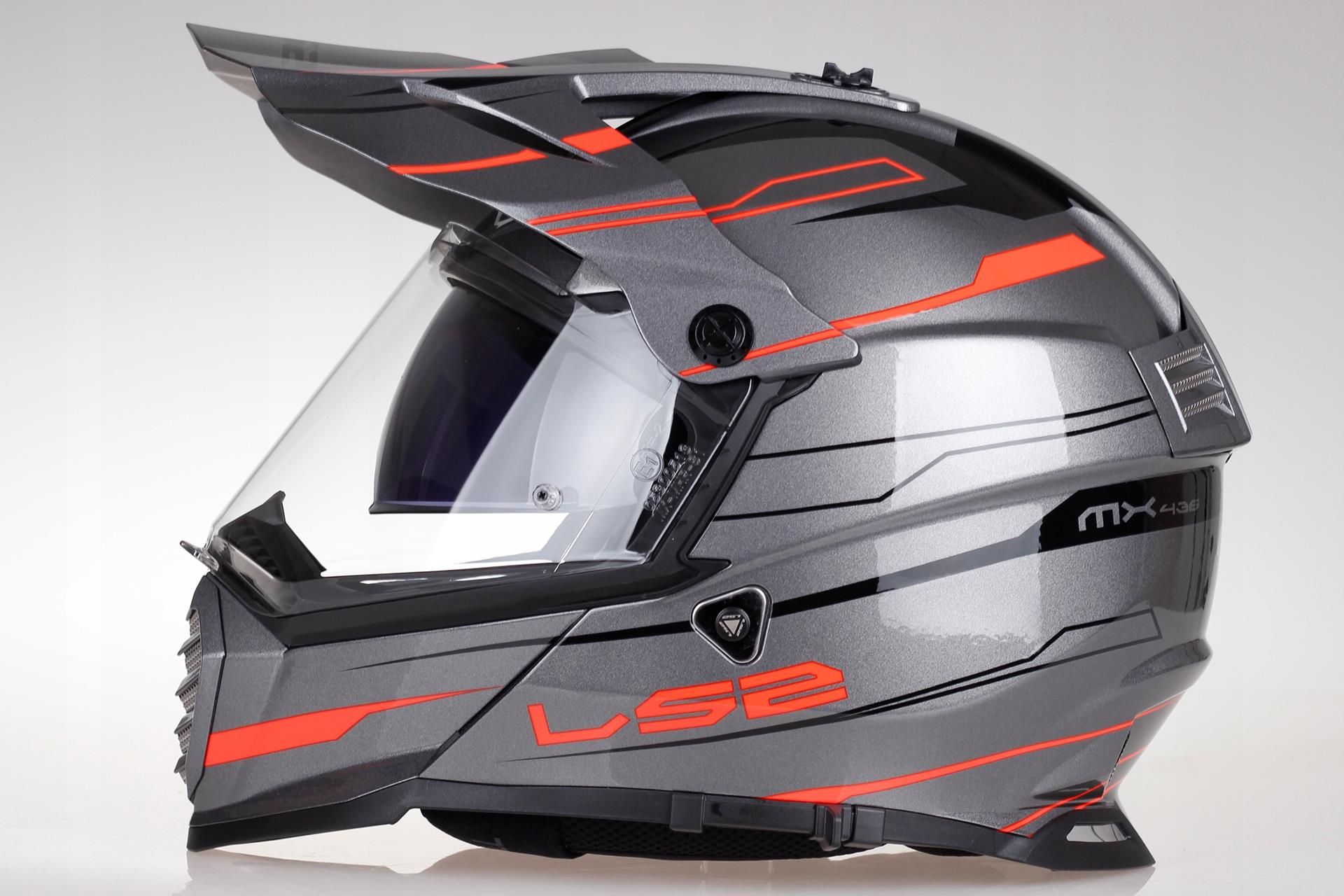 Kask motocyklowy Ls2 Mx700 Subverter Evo Gammax Blue Cross Atv - Opinie ...