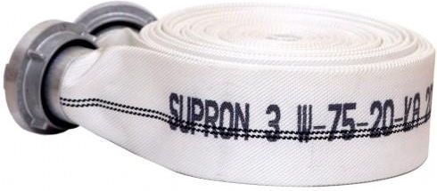Supron3 Wąż pożarniczy tłoczny 75 mm/ 20 m (śr./dł.) SUPRON 3 WV-75-20 ...