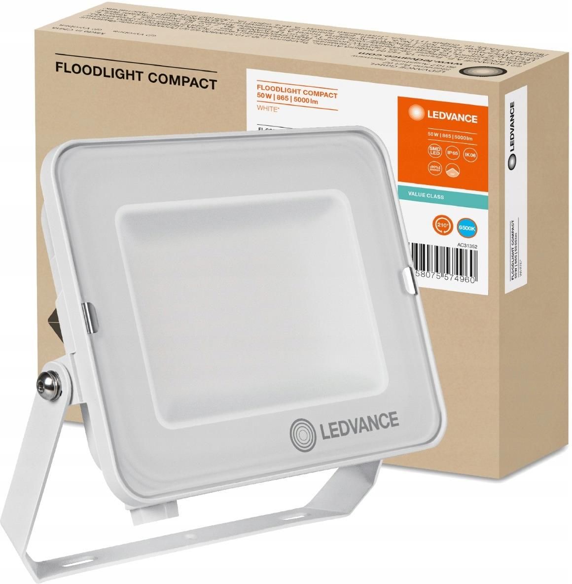 Naświetlacz Halogen Led 50W 6500K Biały Ledvance - Ceny i opinie - Ceneo.pl