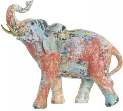 Dkd Home Decor Figurka Dekoracyjna Żywica Słoń (28X13 23.5 Cm) 12648547 ...