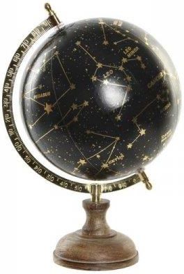 Dkd Home Decor Globus Pvc Aluminium Drewno Mango (20X20 33 Cm) 12665277 ...