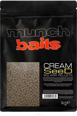 Munch Baits Pellet Zanętowy Cream Seed 4Mm 1Kg (ICCMMBACSPT41) - Ceny i ...