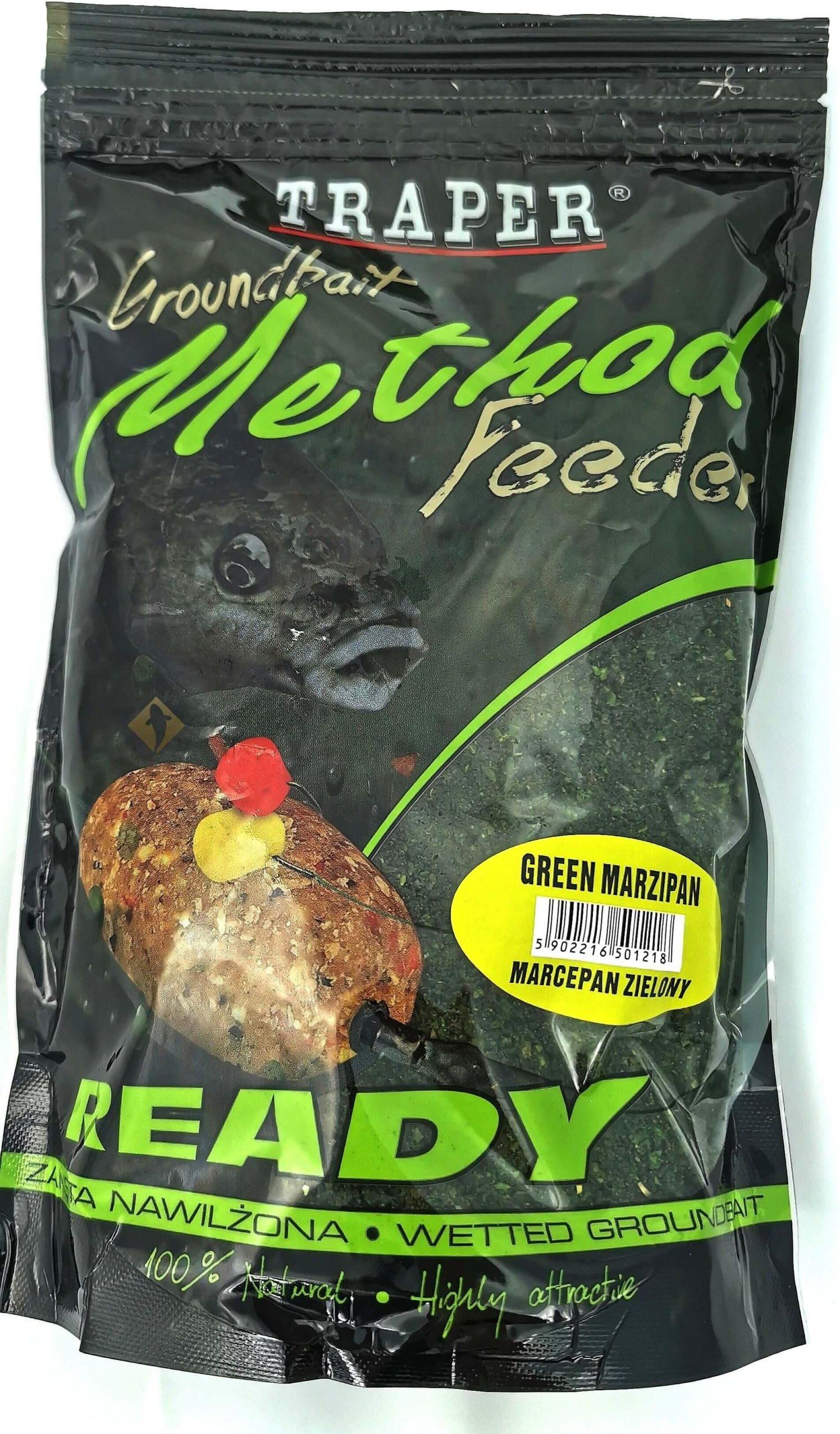 Traper Zanęta Feeder Ready Marcepan Zielony 750G (ICCM00167) - Ceny i opinie - Ceneo.pl