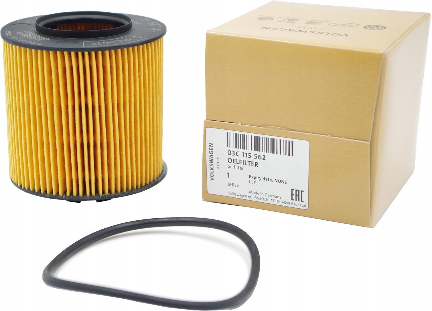 Filtr oleju Volkswagen Oe Oryginalny Filtr Oleju Vw 03C115562 - Opinie ...