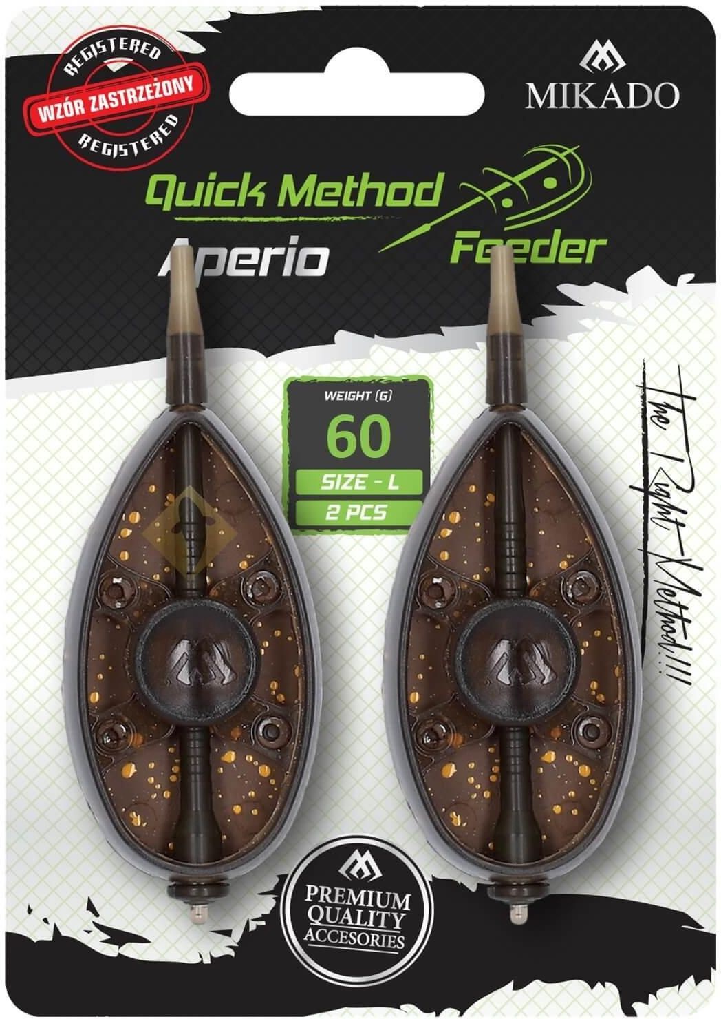 Mikado Koszyczek Method Feeder Aperio Qmf L 2X60G (ICCMAMFAQMF2L60) - Ceny i opinie - Ceneo.pl