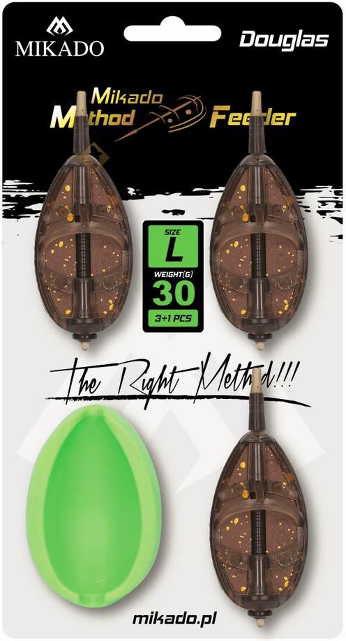 Mikado Koszyczek Method Feeder Douglas L 3X30G (ICCMAMFN03LSET30B) - Ceny i opinie - Ceneo.pl