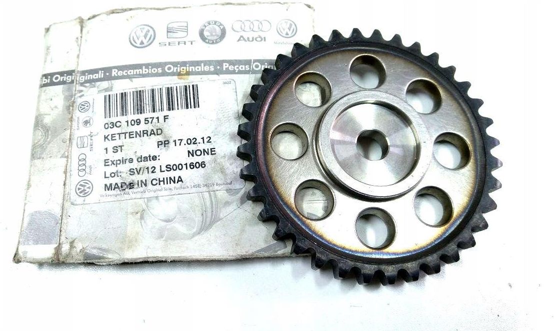 Mechanizm rozrządu Volkswagen Oe Koło Wałka Rozrządu Vw Skoda 1.4 Tsi ...