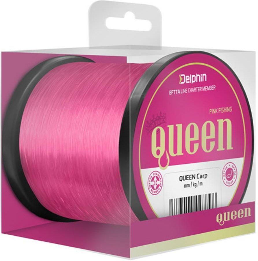 Delphin Żyłka Queen Carp Różowa 0,35Mm 9,1Kg 1100M (ICCM101002815 ...