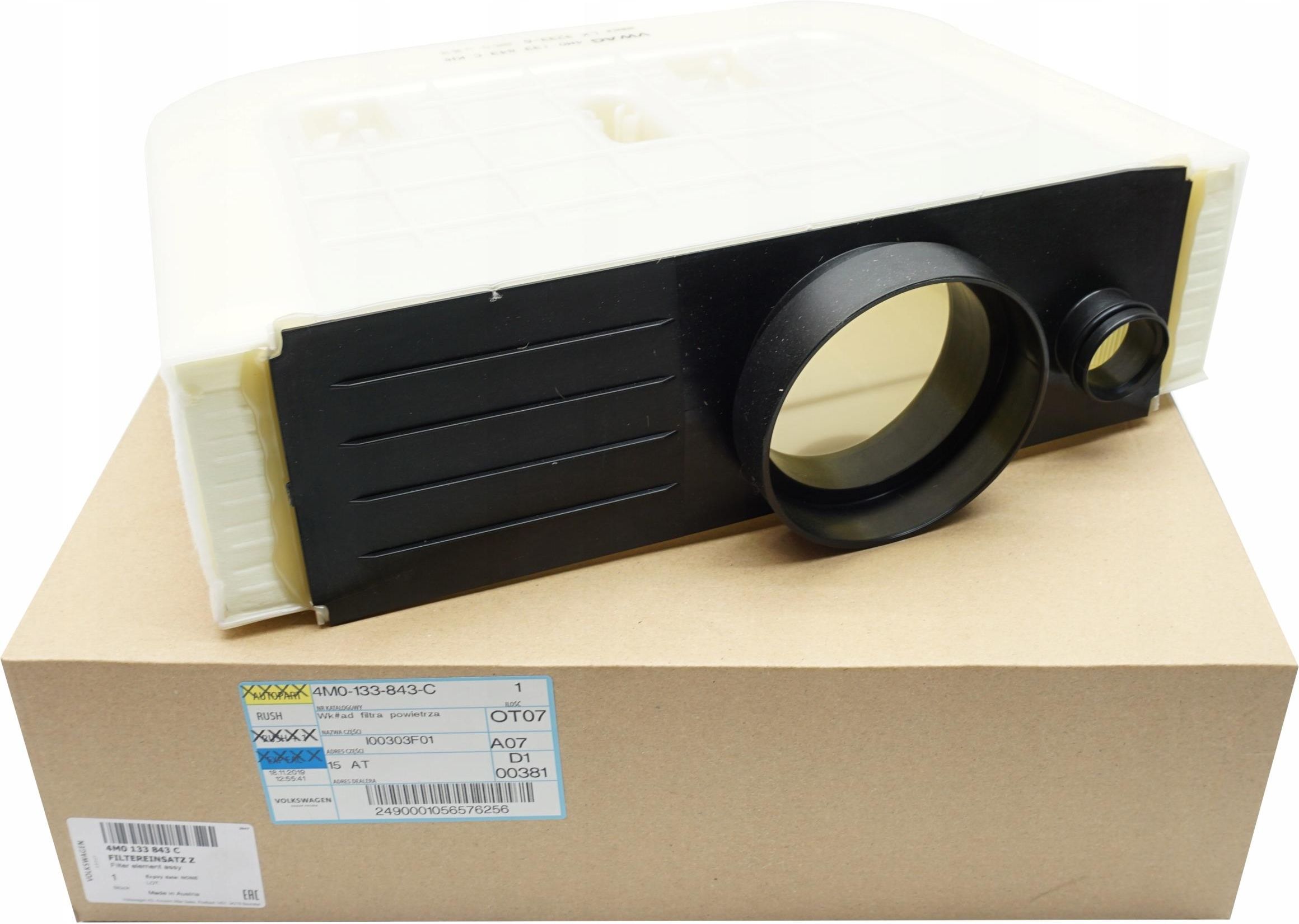 Audi Oe Filtr Powietrza Q7 4M Q8 4M0133843C Oem - Opinie i ceny na Ceneo.pl