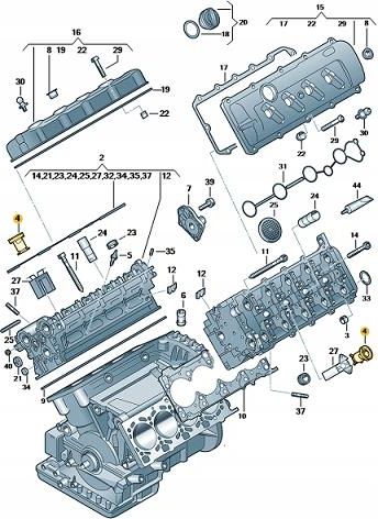 Audi Oe Zawór Zwrotny Ciśnienia Oleju 079103175C Aso - Opinie i ceny na ...