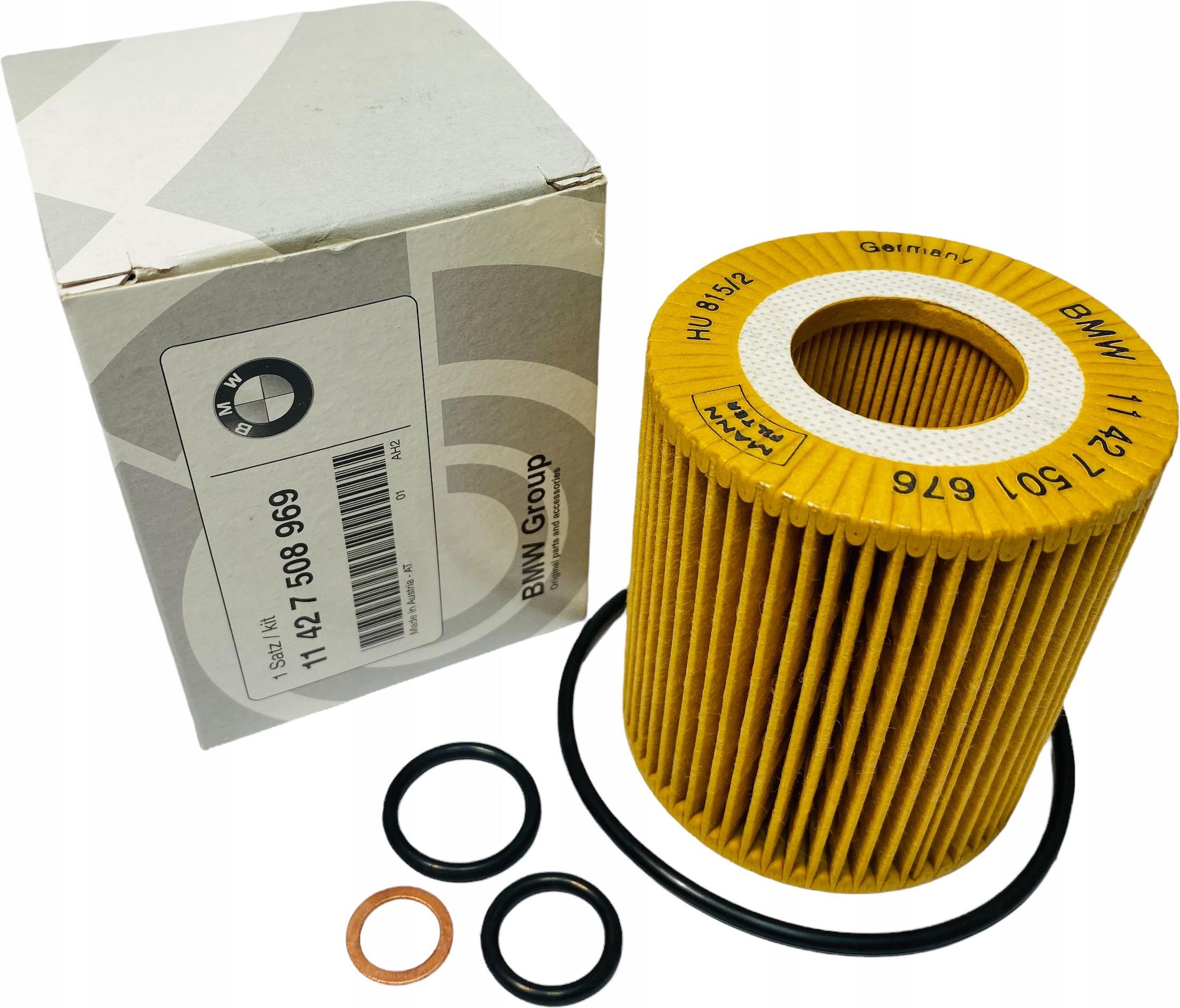 Filtr oleju Bmw Oe Filtr Oleju Wkład Filtra Bmw 11427508969 7508969 ...