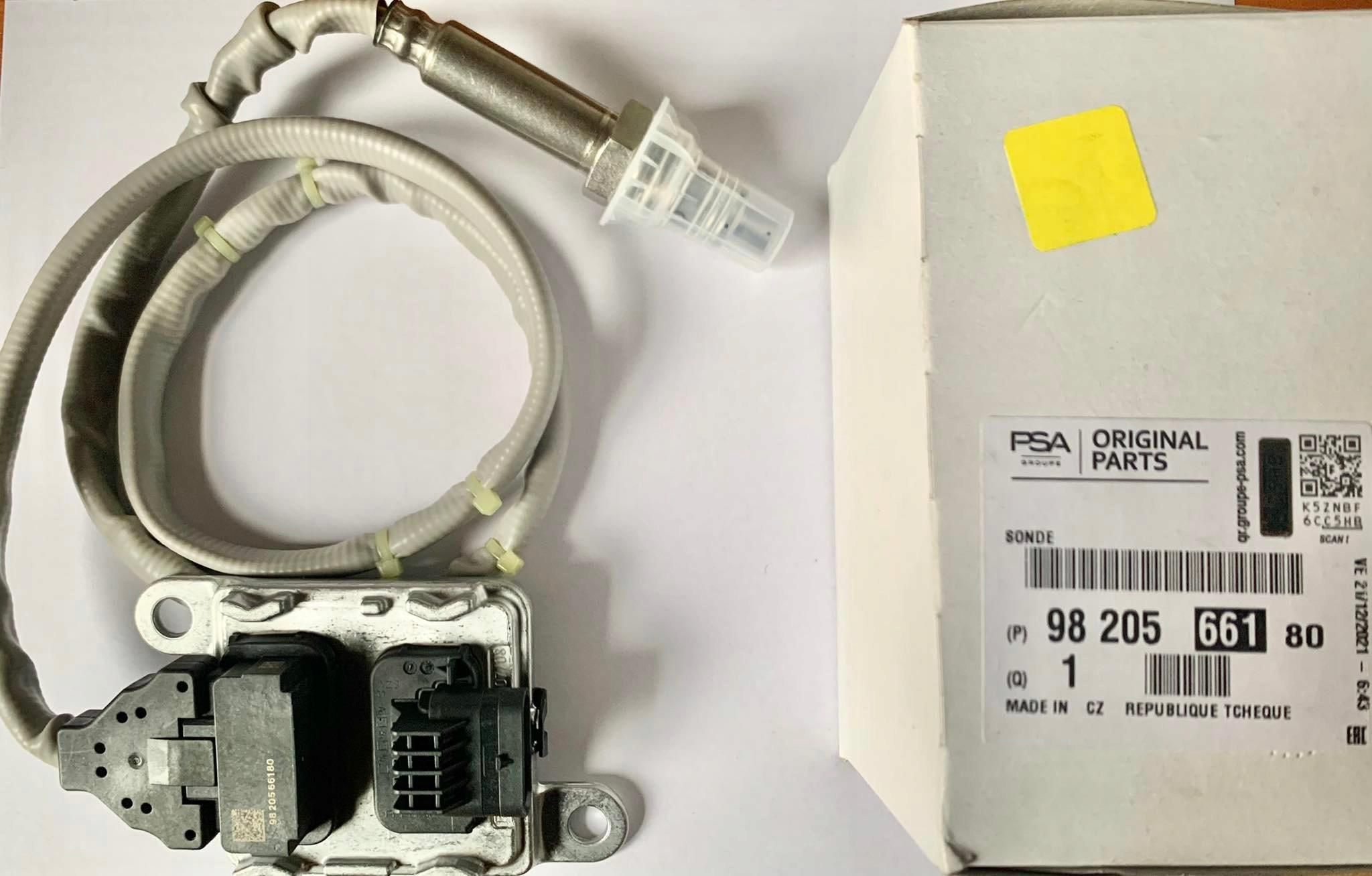 Sonda lambda Citroen Oe 9820566180 Czujnik Tlenku Azotu Nox - Opinie i ...