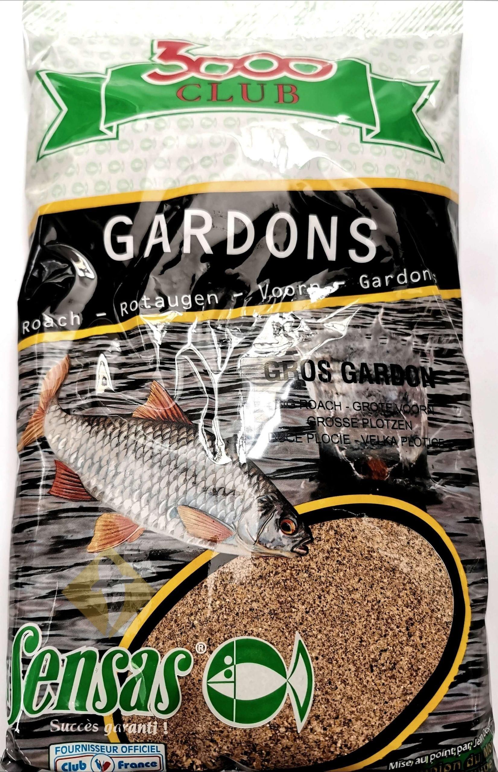 Sensas Zanęta 3000 Club Gros Gardons 1Kg Duża Płoć (ICCM11322) - Ceny i ...