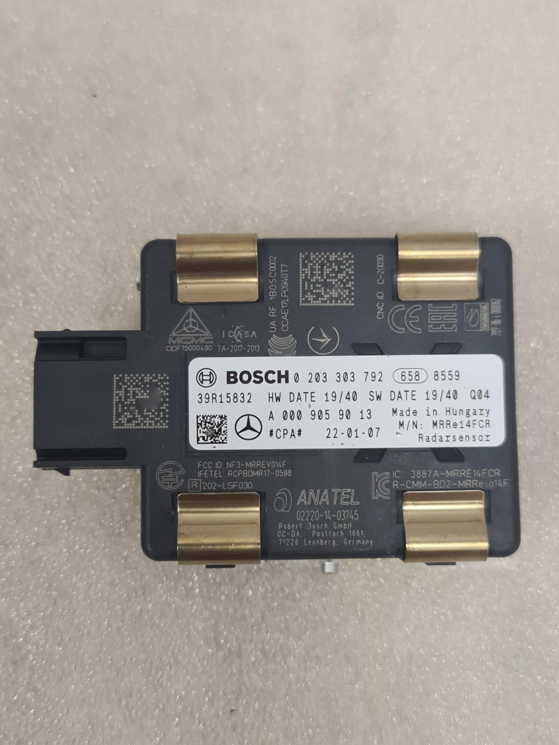 Mercedes Benz Oe Radar Mercedes Acc Distronic A0009059013 W205 W253 ...