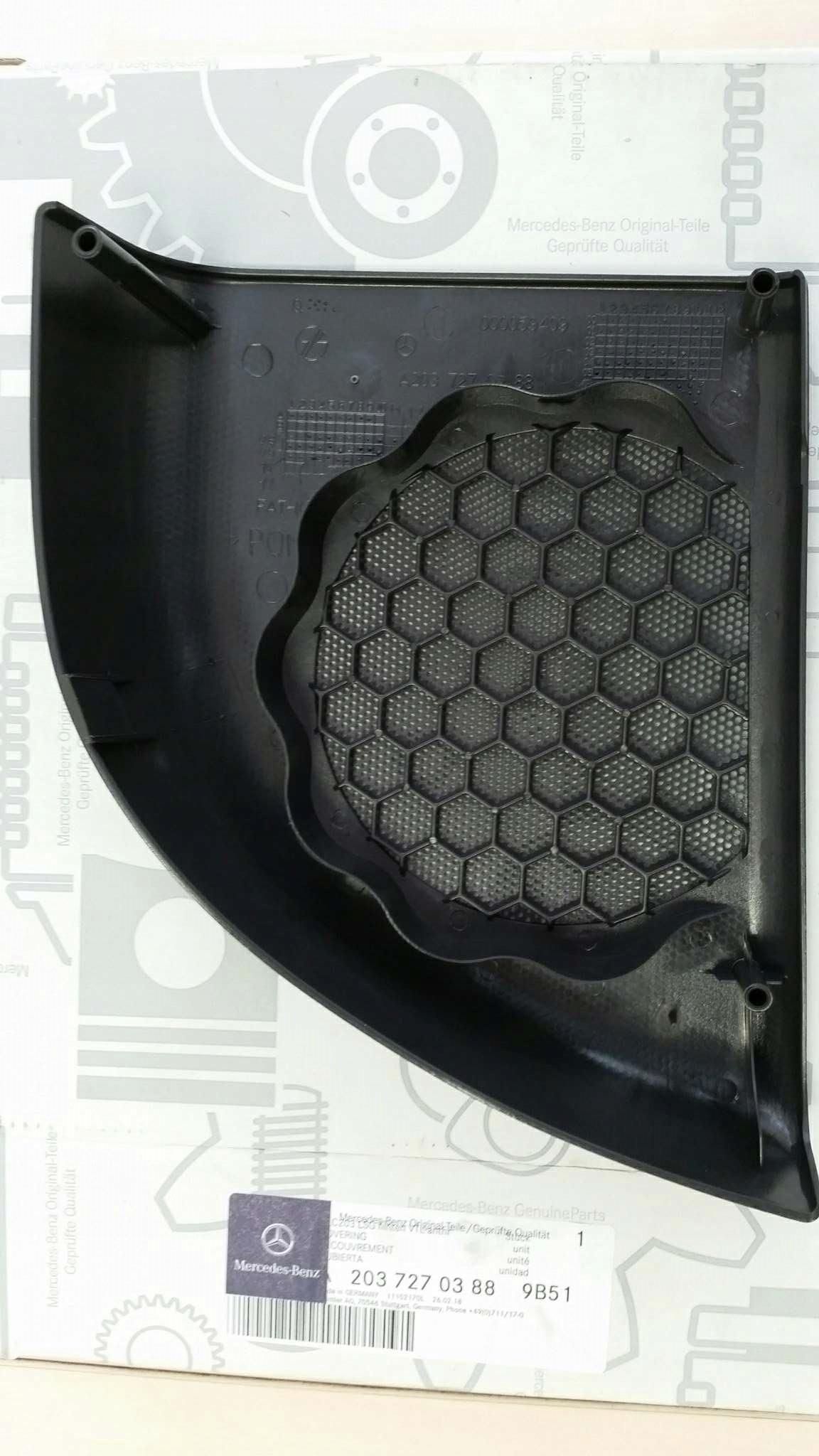 Mercedes Benz Oe Obudowa Głośnika Drzwi A2037270388 Mercedes W203 ...