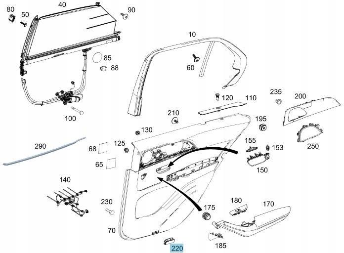 Mercedes Benz Oe Lampka Drzwi Led, Podświetlenia, Pozycji Mercedes ...