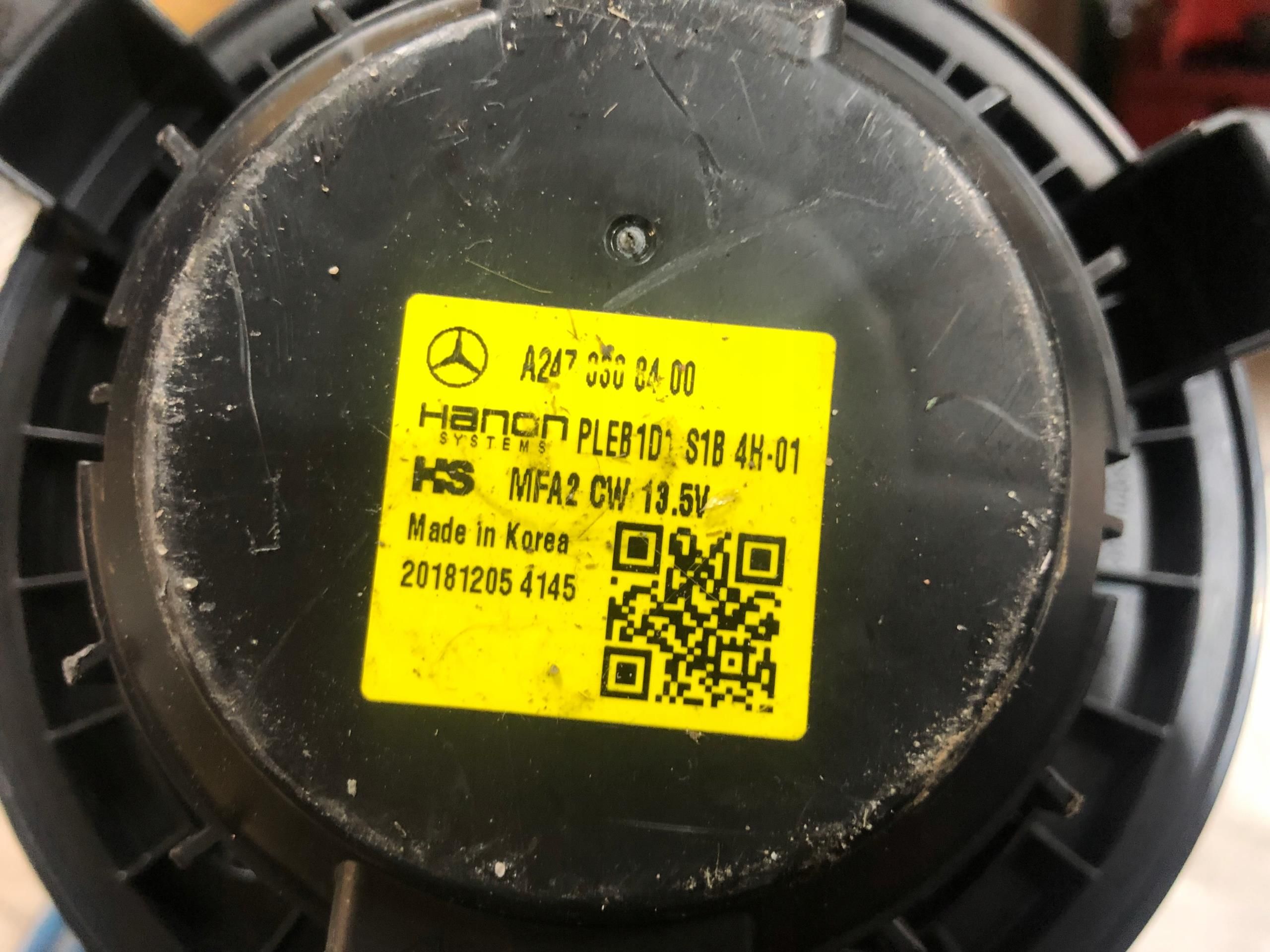 Mercedes Benz Oe Wentylator Dmuchawa Mercedes W247 2478308400 - Opinie ...