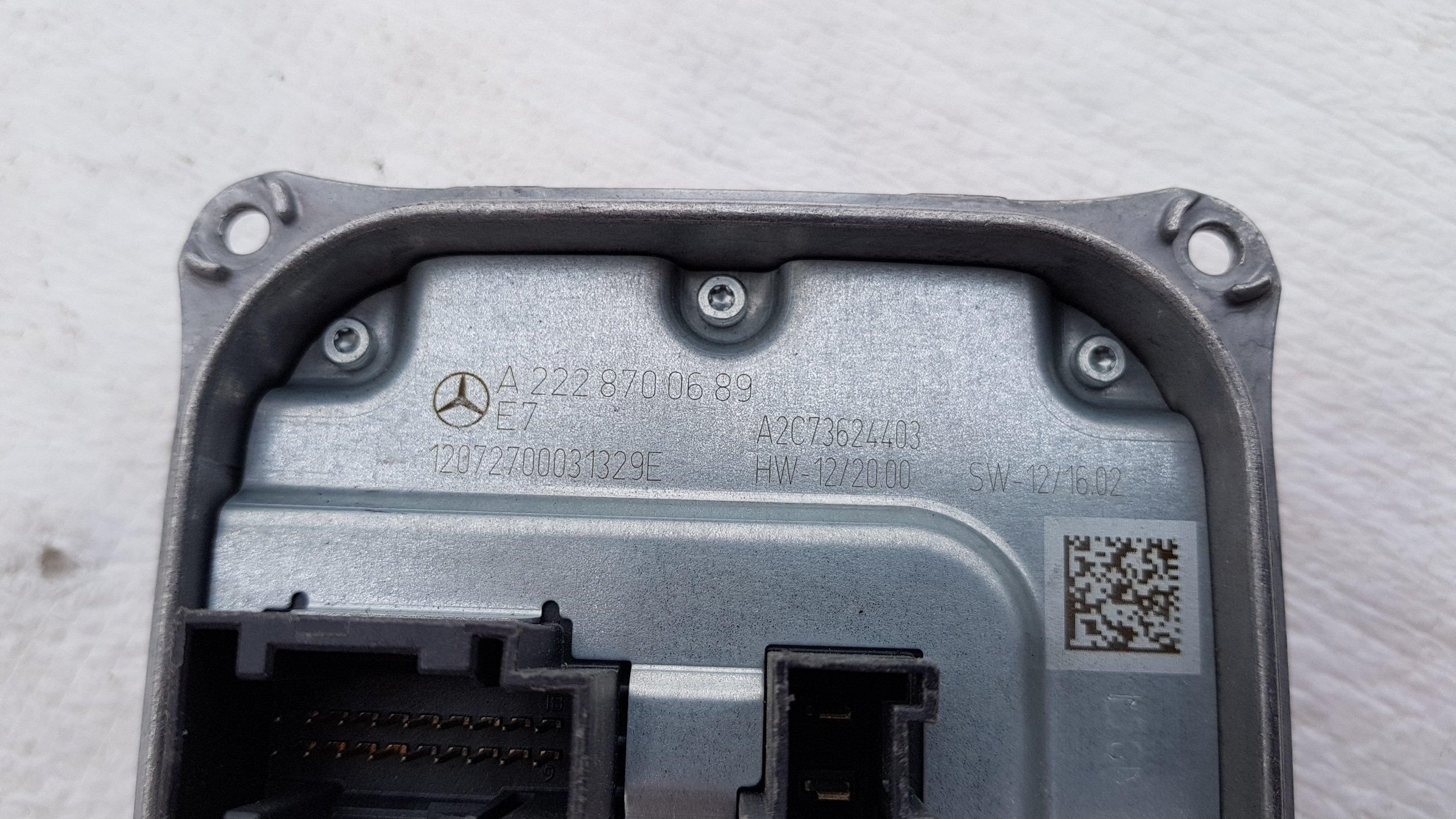 Przetwornica oświetlenia Mercedes Benz Oe Mercedes W222 W205 W207 Moduł ...