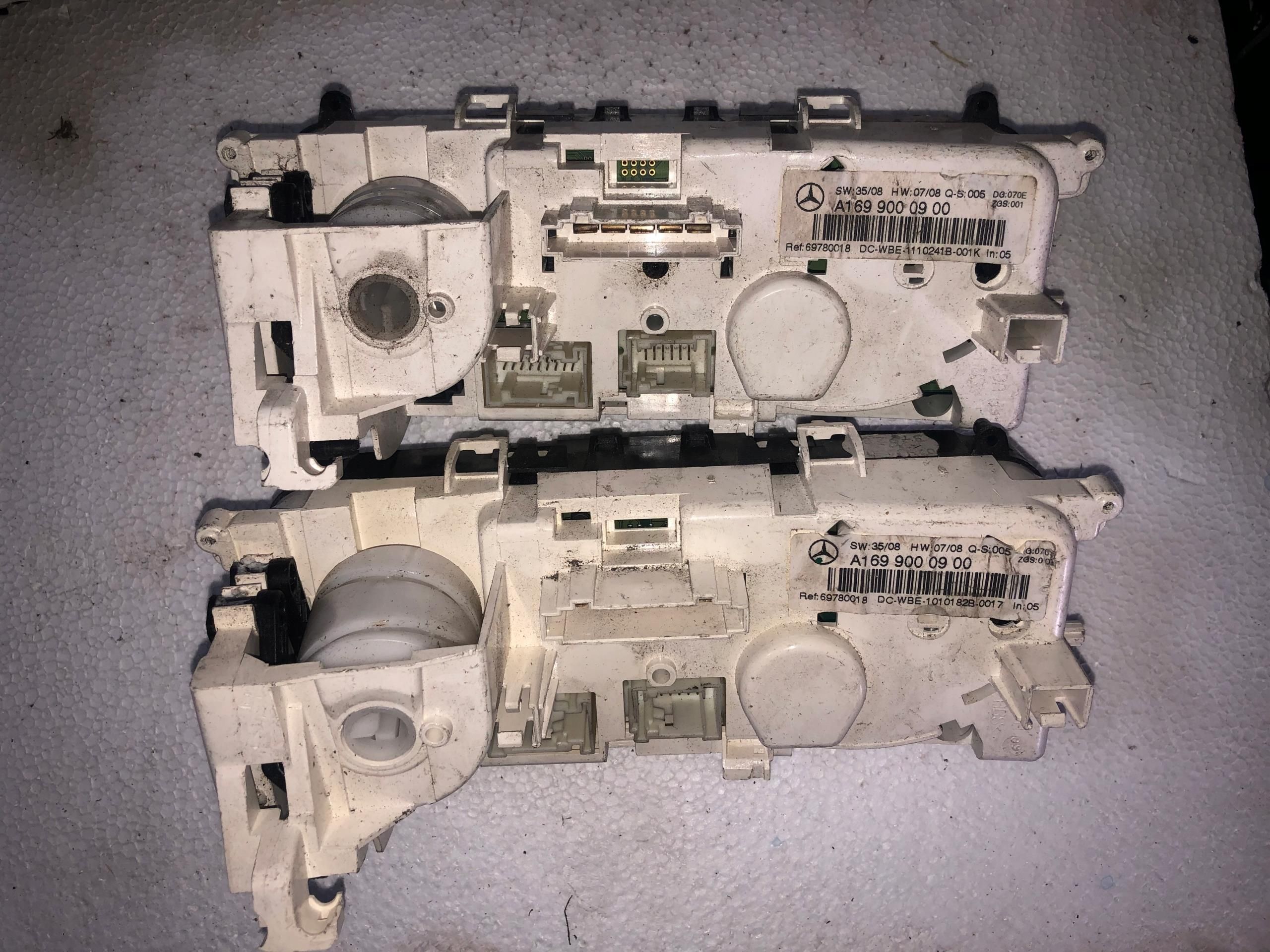 Mercedes Benz Oe Mercedes W169 W245 Panel Klimatyzacji 1699000900 ...