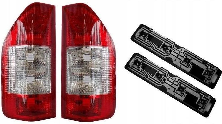 Lampa tylna Mars Tech Auto Lamps Mercedes Sprinter Lampy Tylne Tył ...