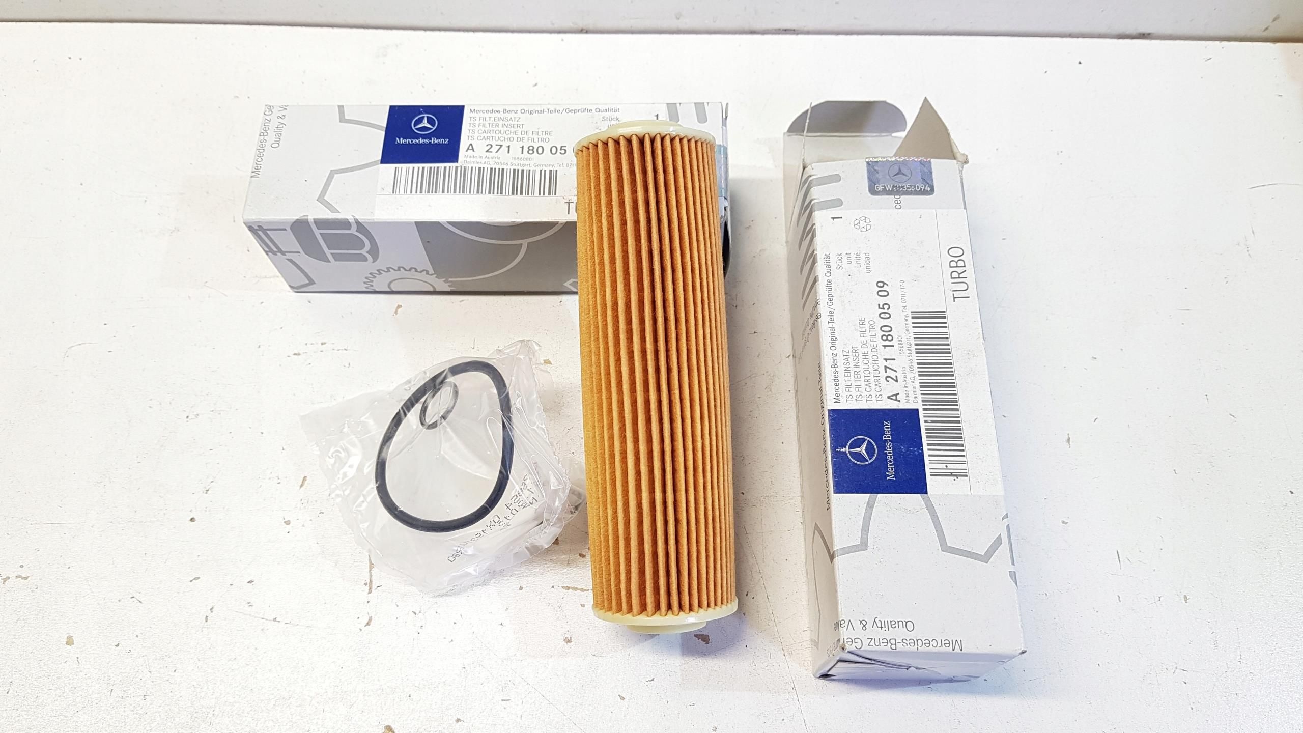 Mercedes Benz Oe Mercedes 271 180 Kompressor Filtr Orygi 2711800509 - opinie i ceny na Ceneo.pl