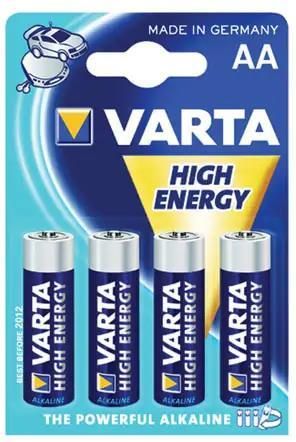 VARTA BATERIA ALKALICZNA LR06 HIGH ENERGY 4SZT./BL. - Ceny i opinie na Ceneo.pl