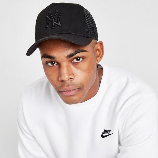 NEW ERA CZAPKA CLEAN TRUCKER NY YANKEES NEW YORK YANKEES BLK CZARNY ...