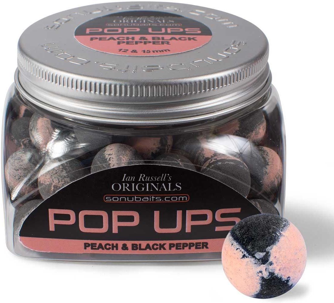 Sonubaits Ian Russell Pop Ups Peach I Black Pepper (ICCMS0940006 ...
