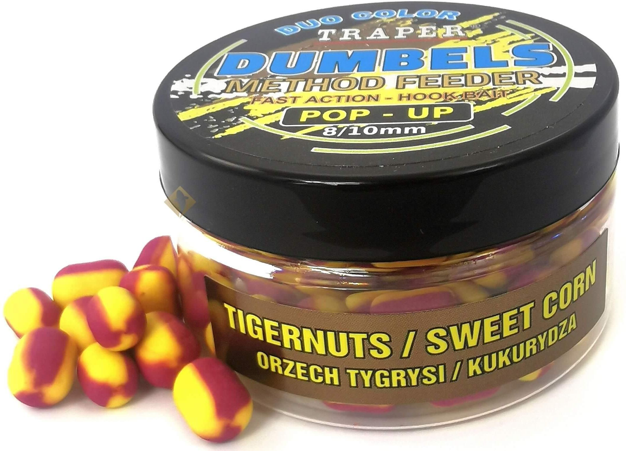 Traper Dumbels Pop Up Duo Orzech Tygrysi Kukurydza (ICCM04402) - Ceny i opinie - Ceneo.pl