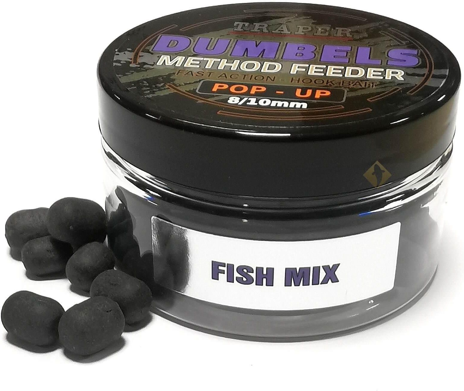 Traper Dumbels Pop Up Method Feeder Fish Mix (ICCM04290) - Ceny i opinie - Ceneo.pl