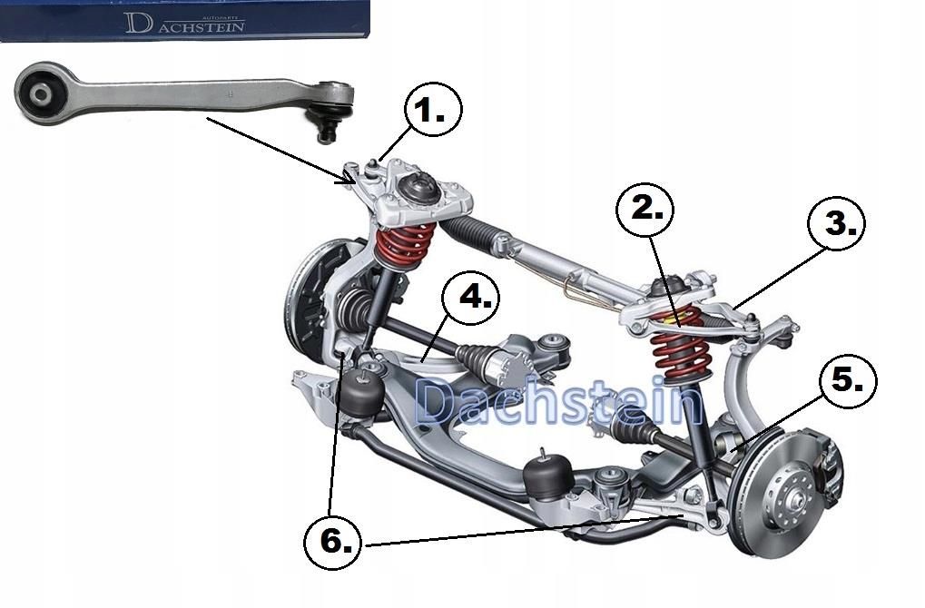 Wahacz Dachstein Wahacz Górny Przedni Prawy Audi A4 A6 Vw Passat B5 ...