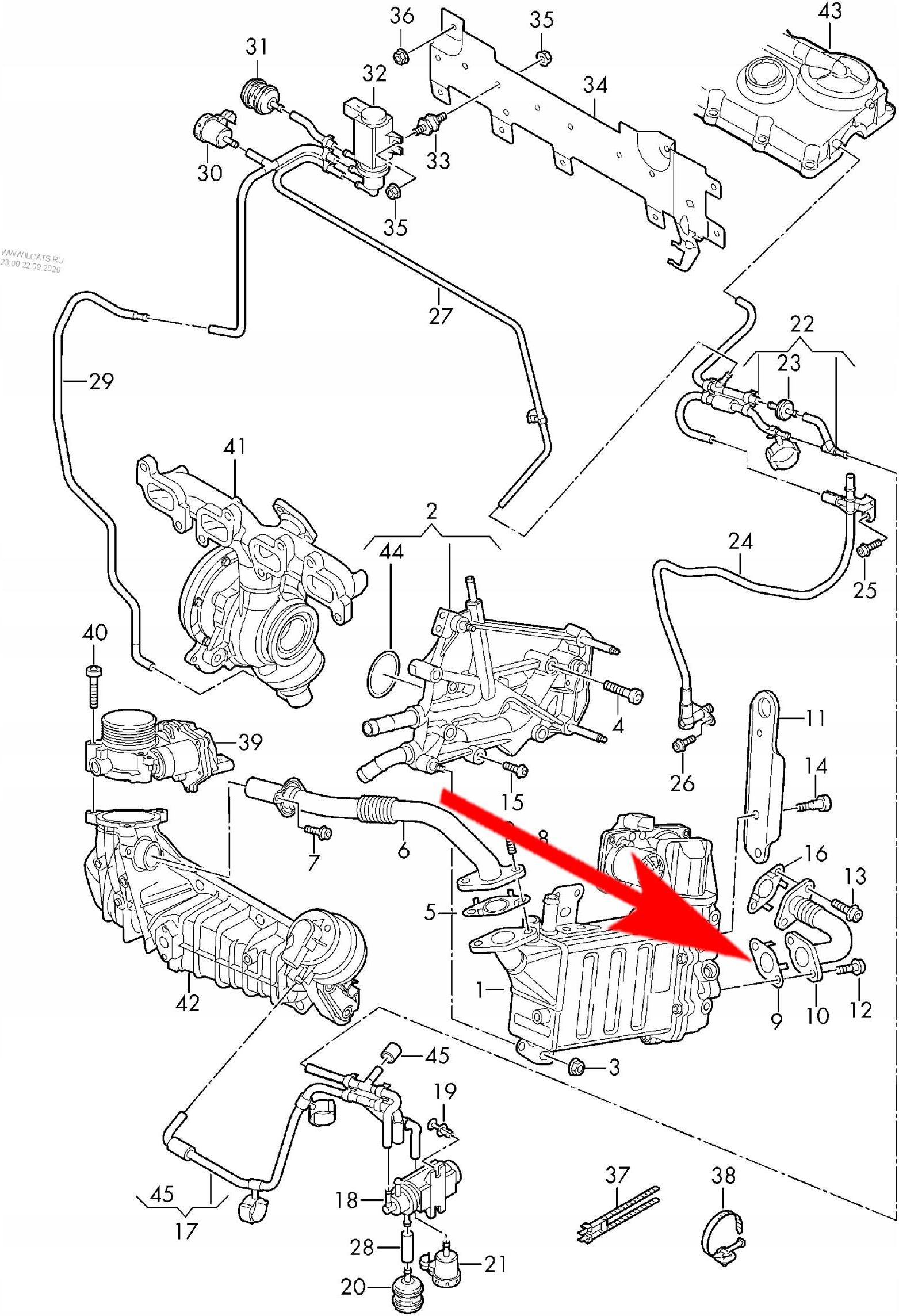 Aditech Zaślepka Zaworu Egr Audi Seat Skoda Vw 03L131547P - Opinie i ...