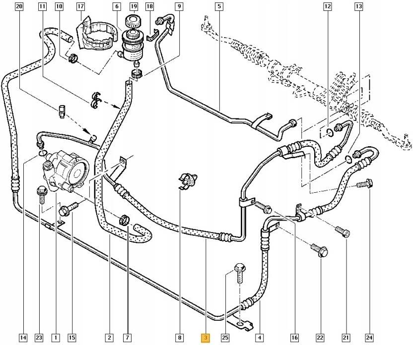 Eacs Przewód Wspomagania 8200762590 Opel Vivaro - Opinie i ceny na Ceneo.pl