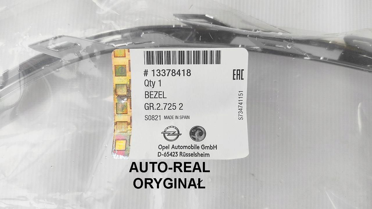 Opel Oe Chrom Ramka Halogenu Meriva B Lift 13378418 - Opinie i ceny na ...