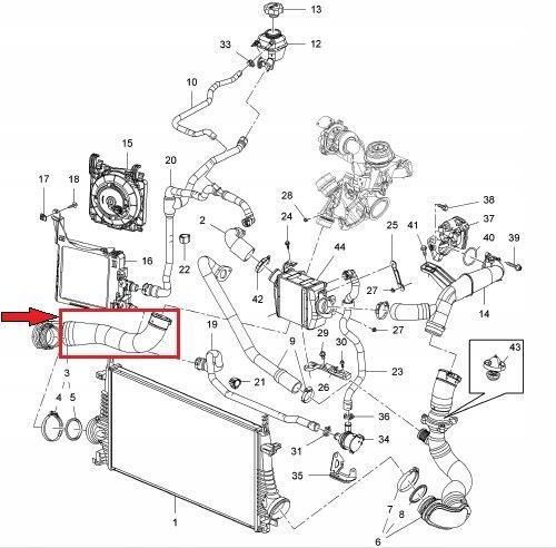 Gtbergmann Przewód Turbo Wąż Opel Insignia A 2.0 Biturbo Cdti Gt52432 ...