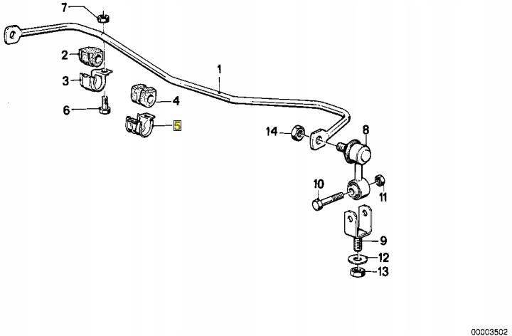 Bmw Oe Aso Obejma Gumy Stabilizatora E30 31351127202 - Opinie i ceny na ...