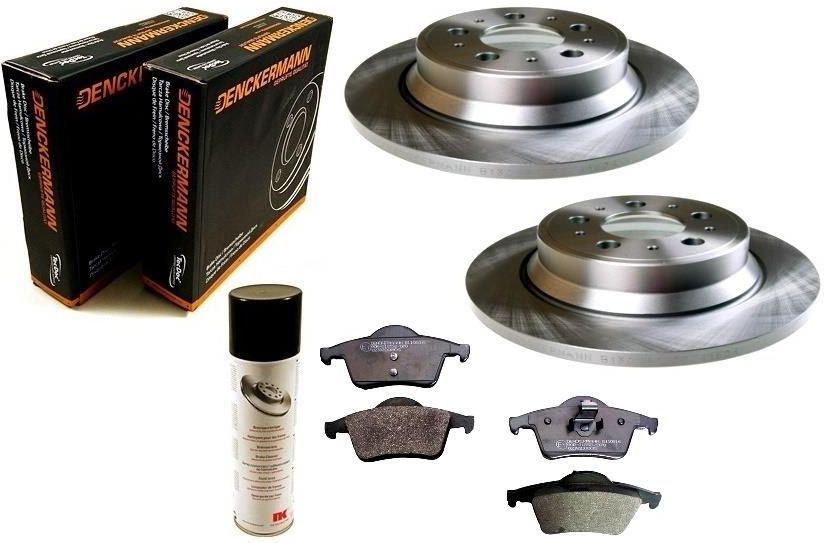 Klocki hamulcowe Denckermann Tarcze Klocki Volvo S60 I S80 V70 Ii Tył - Opinie i ceny na Ceneo.pl