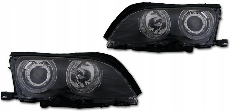 Lampa przednia Eagle Eyes Reflektor Lampa Ringi Led Bmw 3 E46 Lift Lci 2001 - Opinie i ceny na ...