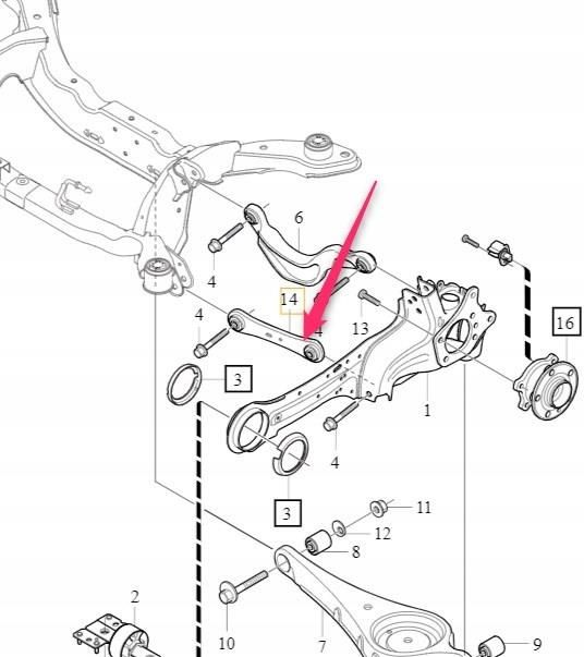 Wahacz Volvo Oe Wahacz Tylny Poprzeczny Volvo - Opinie i ceny na Ceneo.pl