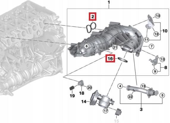 Elring Uszczelki Kolektora Ssącego Bmw N47 Oe 11617801438 - Opinie i ...