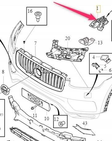 Volvo Oe Wspornik Ślizg Zderzaka Lewy Przód Volvo - Opinie i ceny na ...