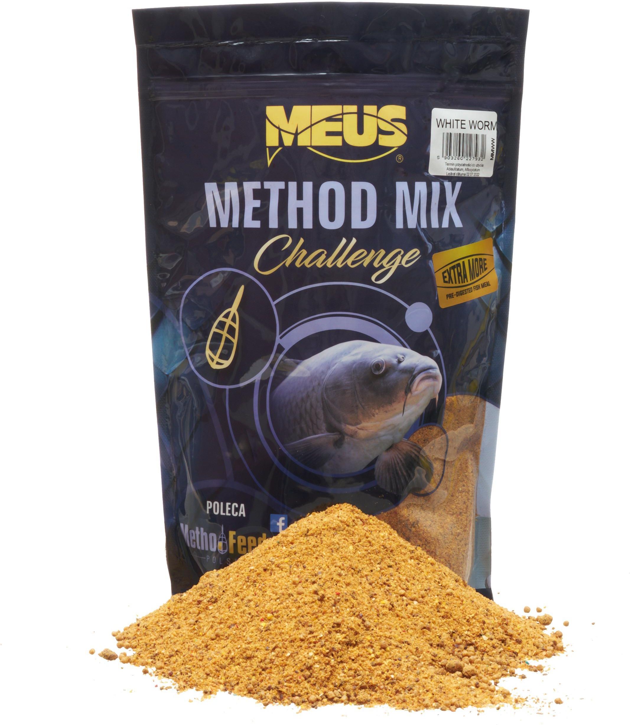 Meus Method Feeder Mix Challenge White Worm 700G (ICCMMMWW) - Ceny i ...