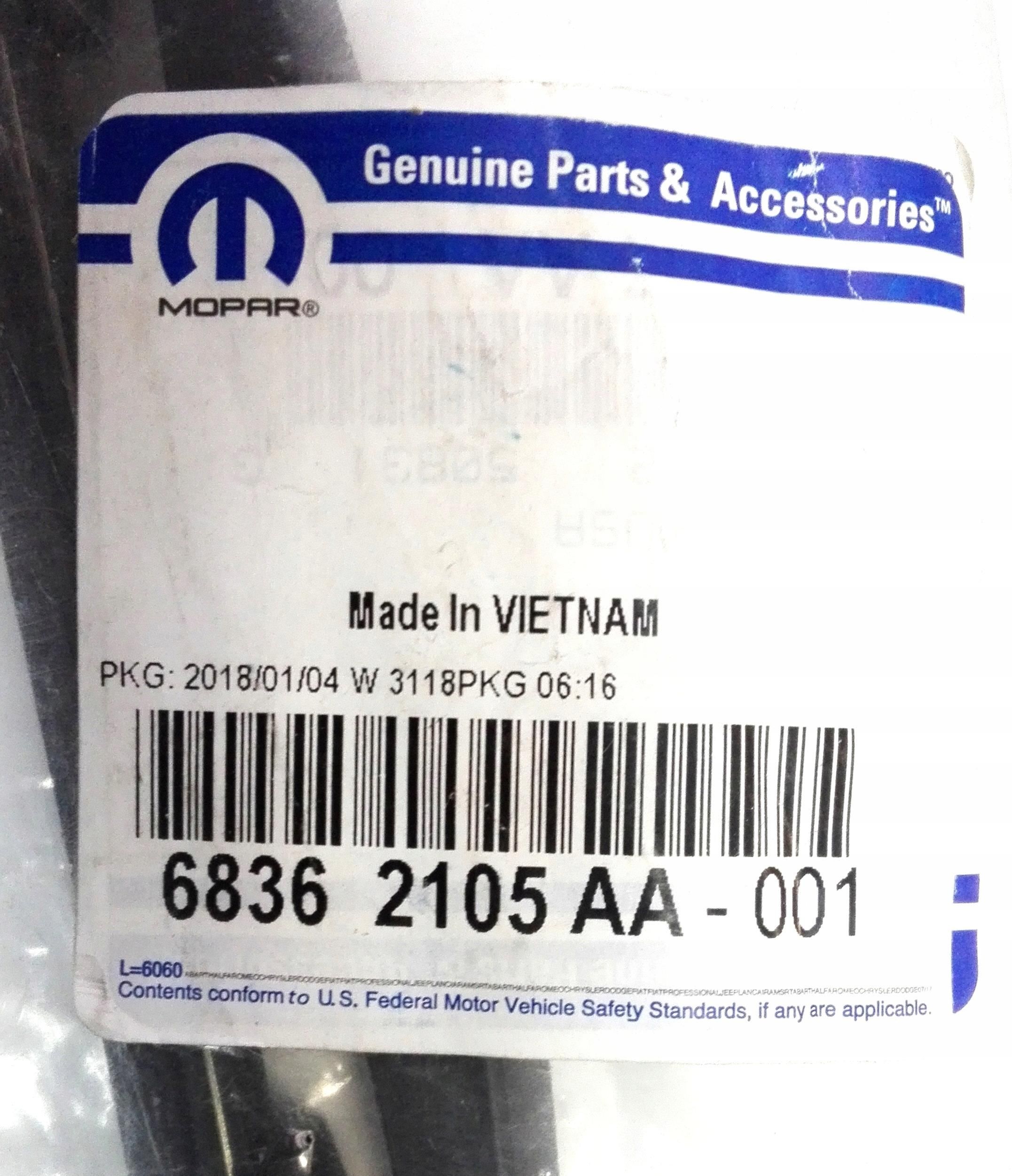 Wycieraczka samochodowa Jeep Oryginalne Oe Pióro Wycieraczki Tył ...