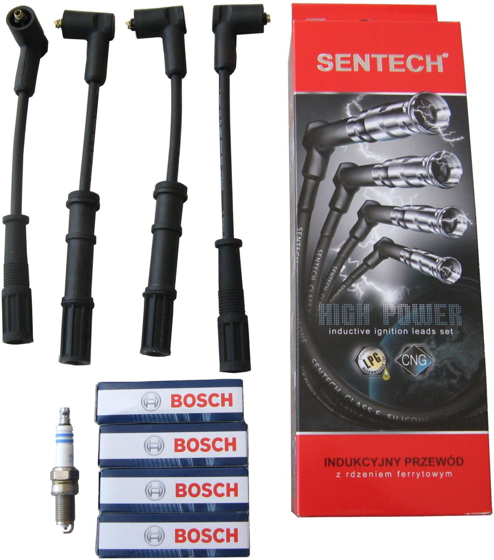 Sentech Świece zapłonowe kable Fiat Linea 1.4 - Opinie i ceny na Ceneo.pl