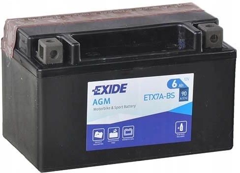 Exide Akumulator Etx7A-Bs 12N7E-B 6Mf6 6Ah Y - opinie i ceny na Ceneo.pl