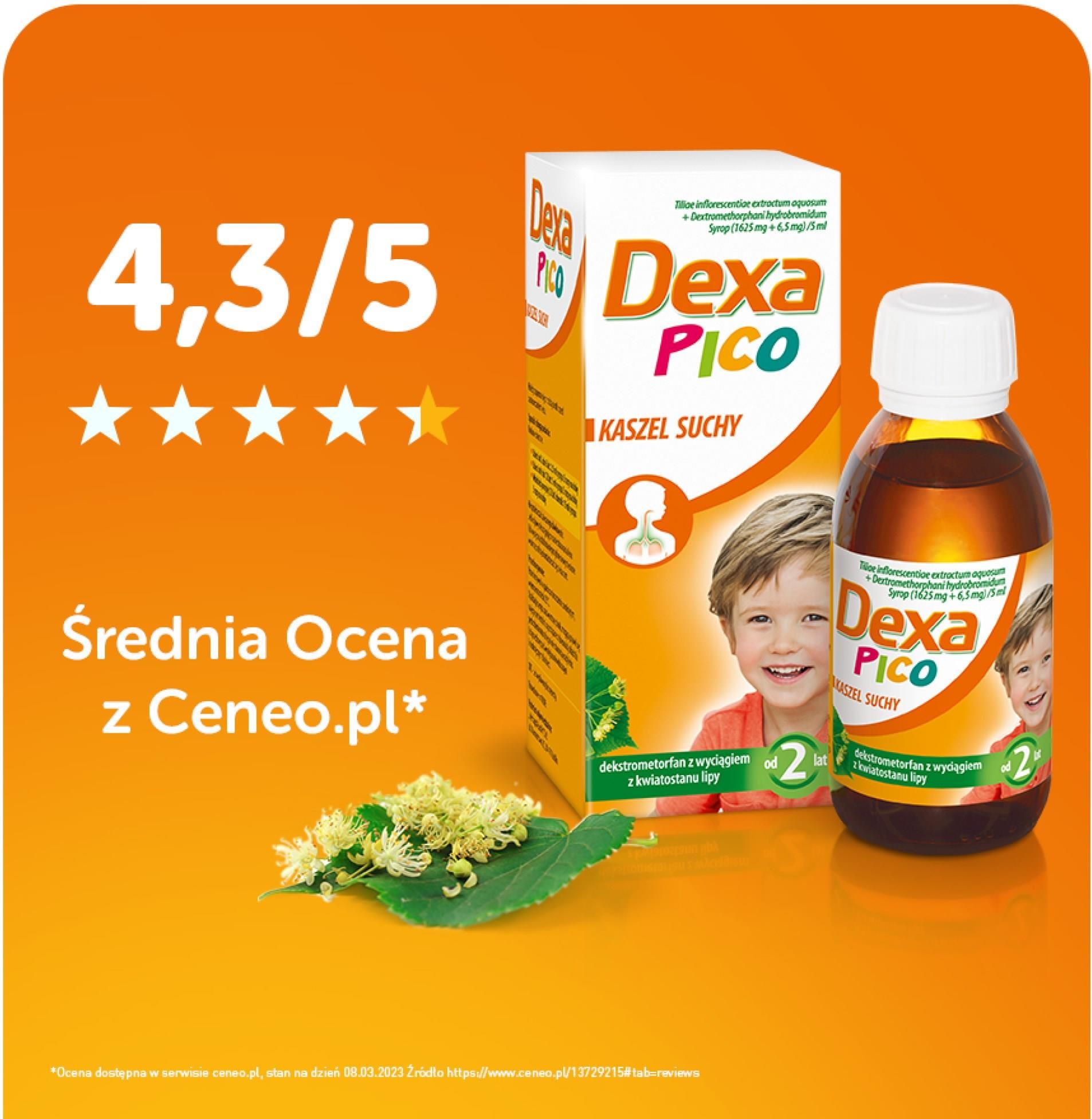 DexaPico Syrop 115ml - Opinie i ceny na Ceneo.pl
