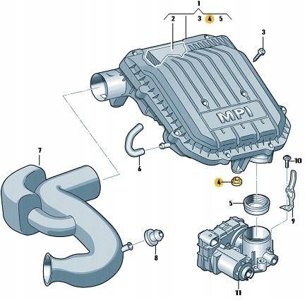 Skoda Oe Tuleja Obudowy Filtra Powietrza Fabia Citigo - Opinie i ceny ...
