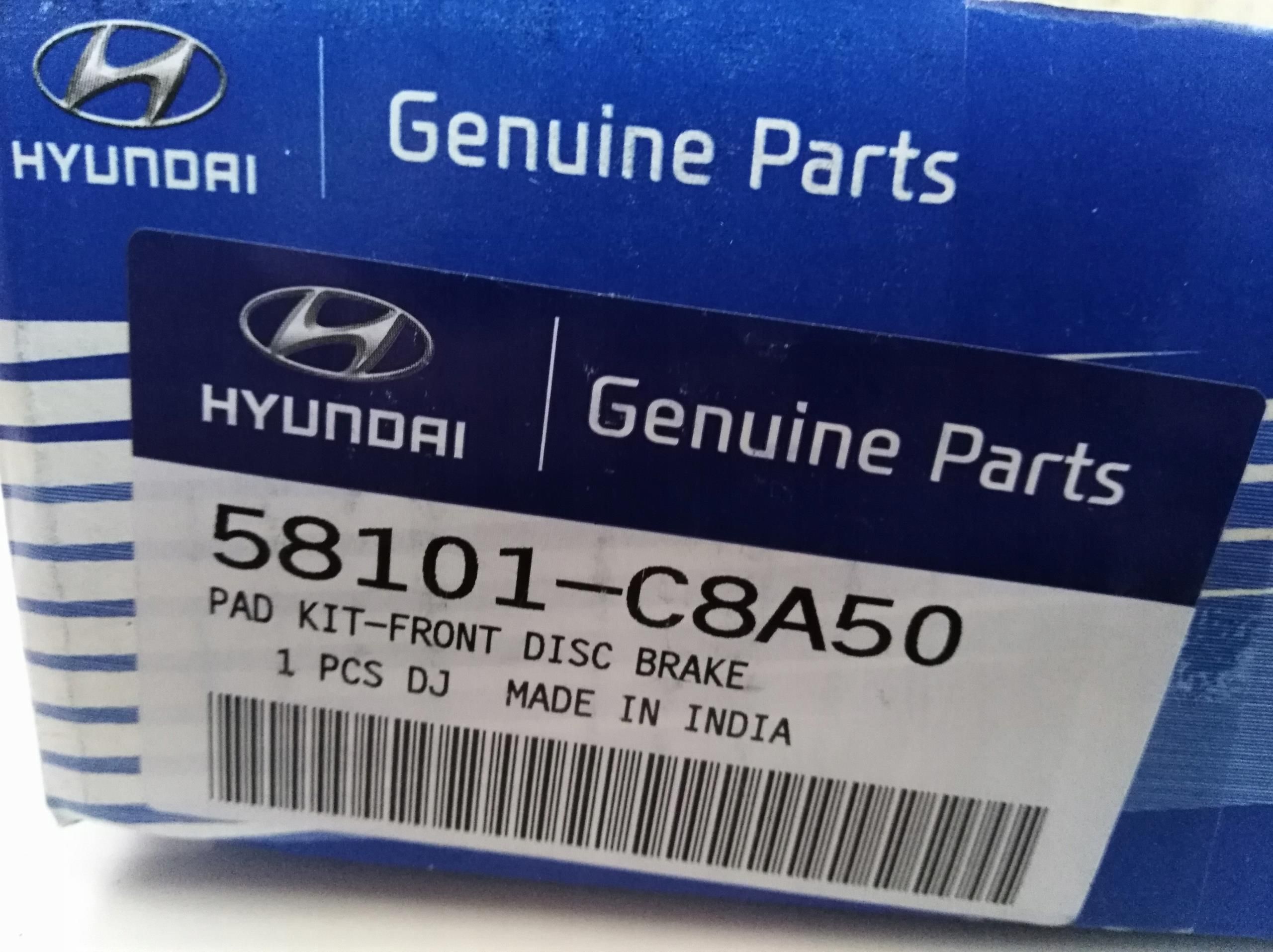 Klocki hamulcowe Hyundai Oe Klocki Hamulcowe I20 1418 58101C8A50 ...